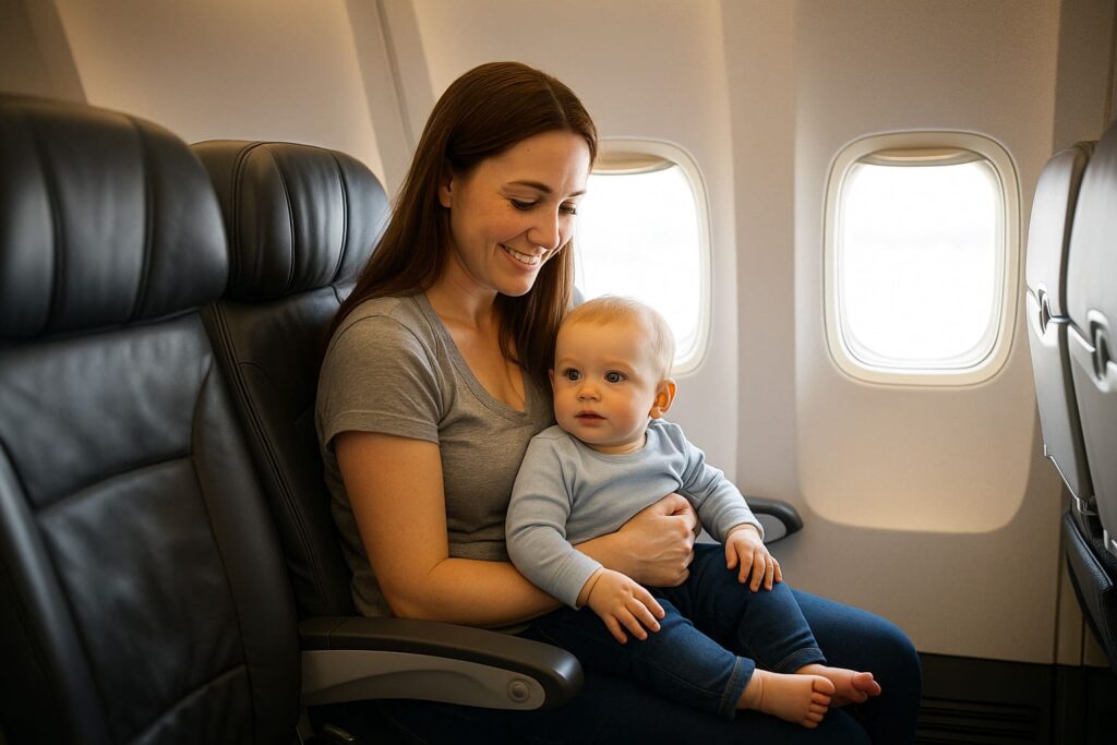 Voyager seule en avion avec un bébé : le guide pas à pas | Maman de 4